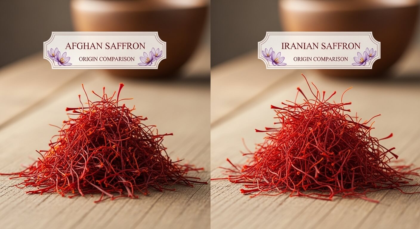 Is Afghan Saffron Better Than Iranian? Origin Comparison