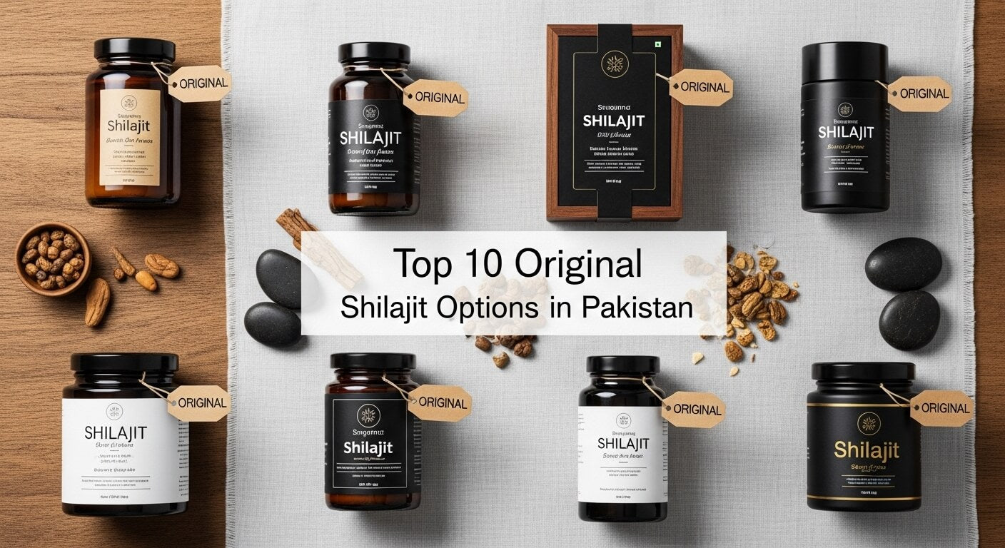 Top 10 Original Shilajit Options in Pakistan