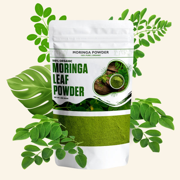 Organic Moringa Leaf Powder in Pakistan - 500g